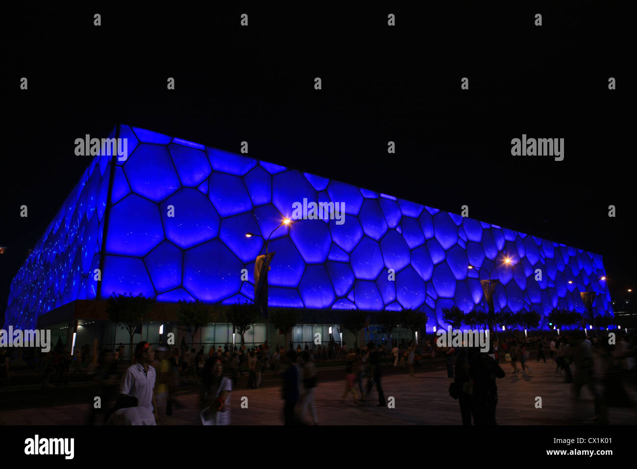 National aquatics center water cube hi-res stock photography and images ...