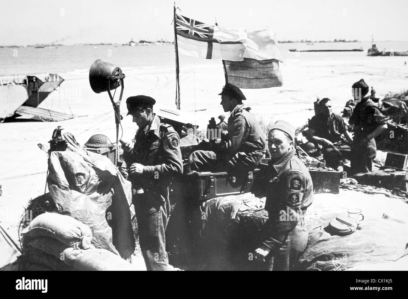 Royal navy commandos Black and White Stock Photos & Images - Alamy