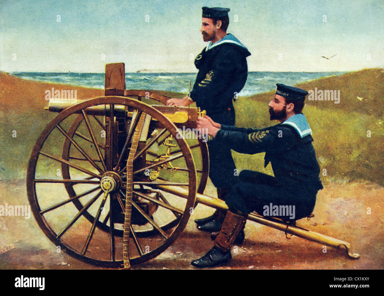 Maxim machine gun hi-res stock photography and images - Alamy