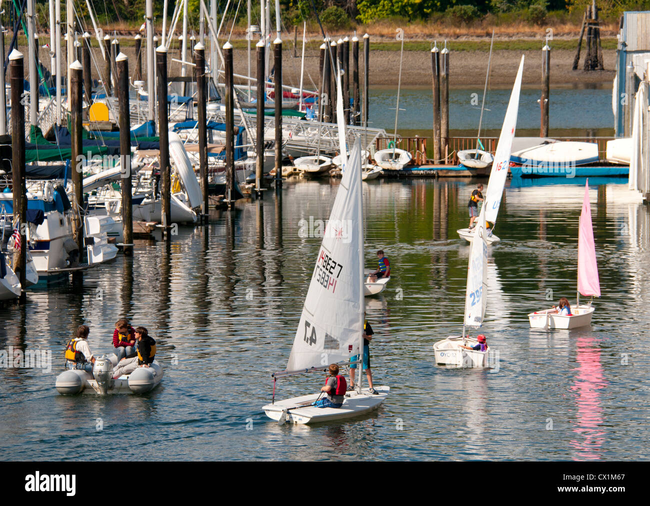 Washington sailing marina High Resolution Stock Photography and Images ...