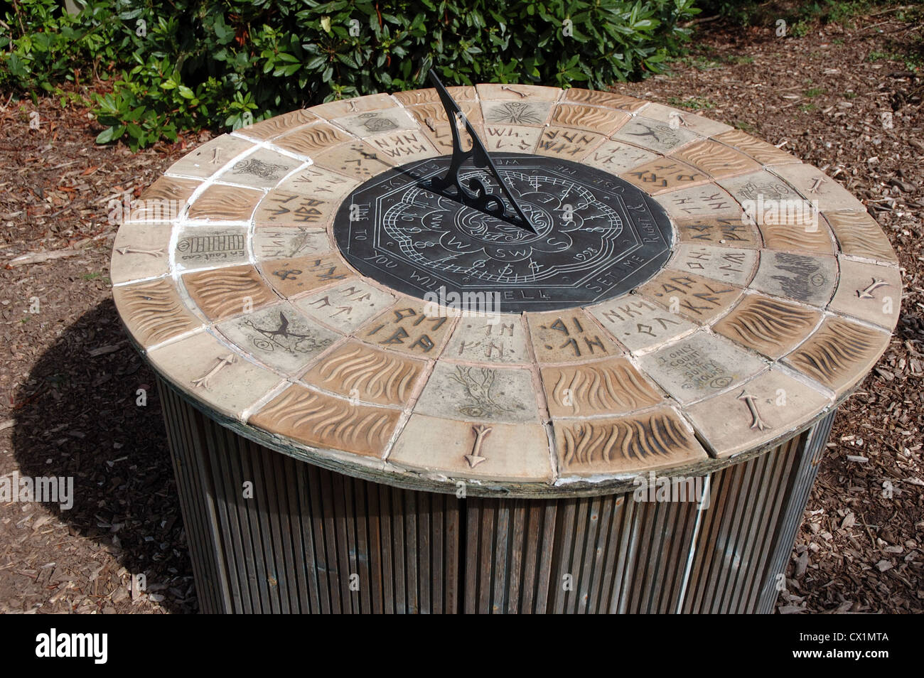 Charming sundial in the grounds of Woodside Conference Centre ...