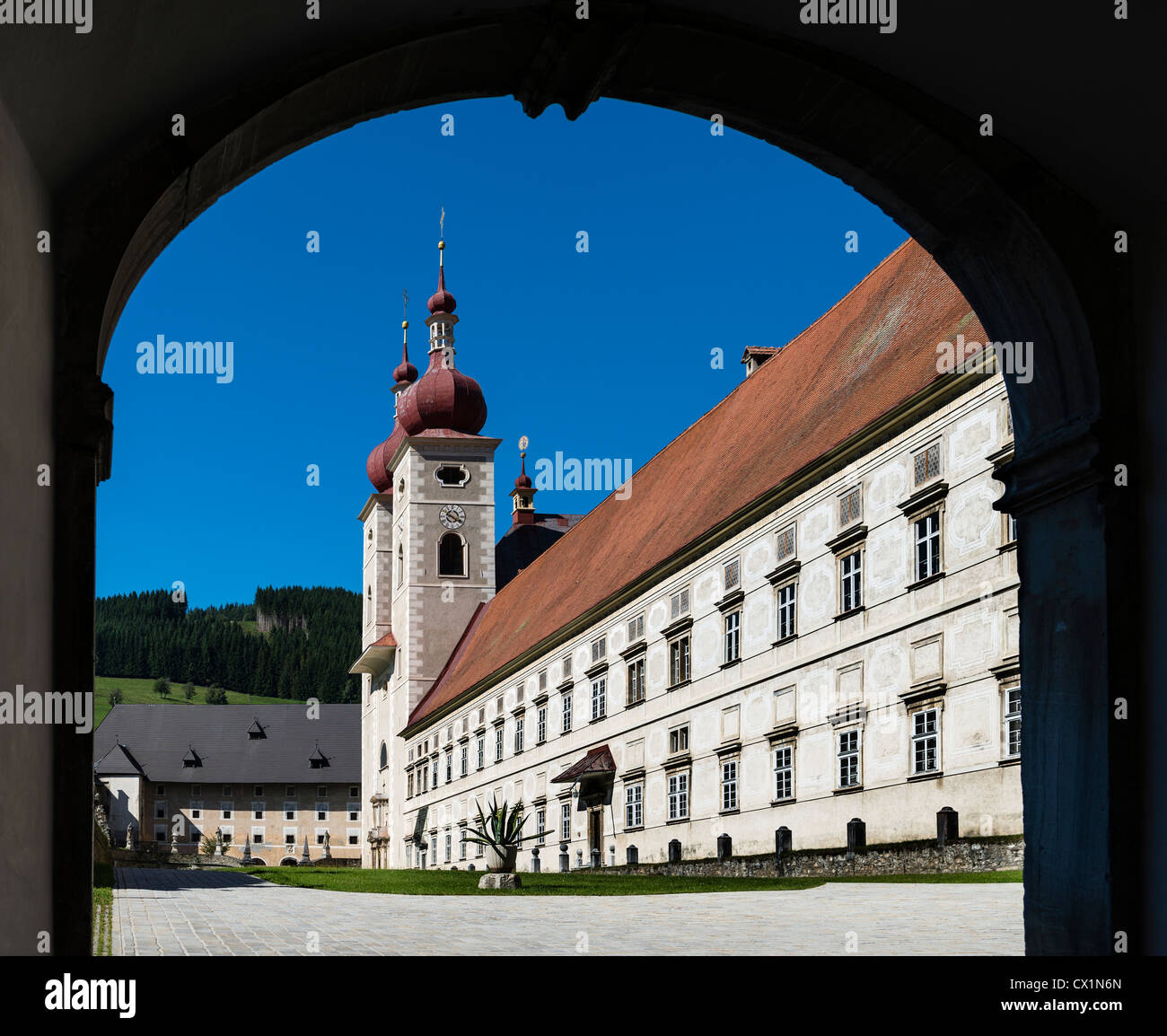 St lambrechts abbey hi-res stock photography and images - Alamy