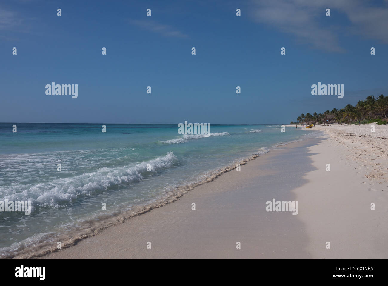 Tulum Mexico Beach Stock Photo - Alamy