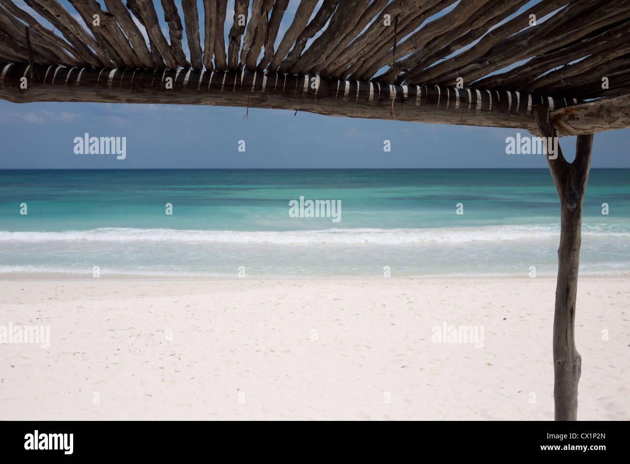 Tulum Mexico Beach Stock Photo - Alamy