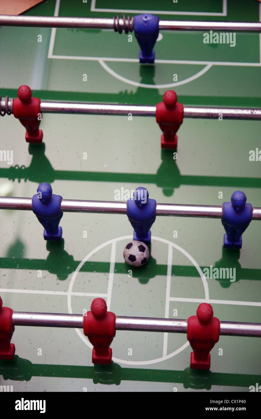 old football (soccer) table game Stock Photo - Alamy
