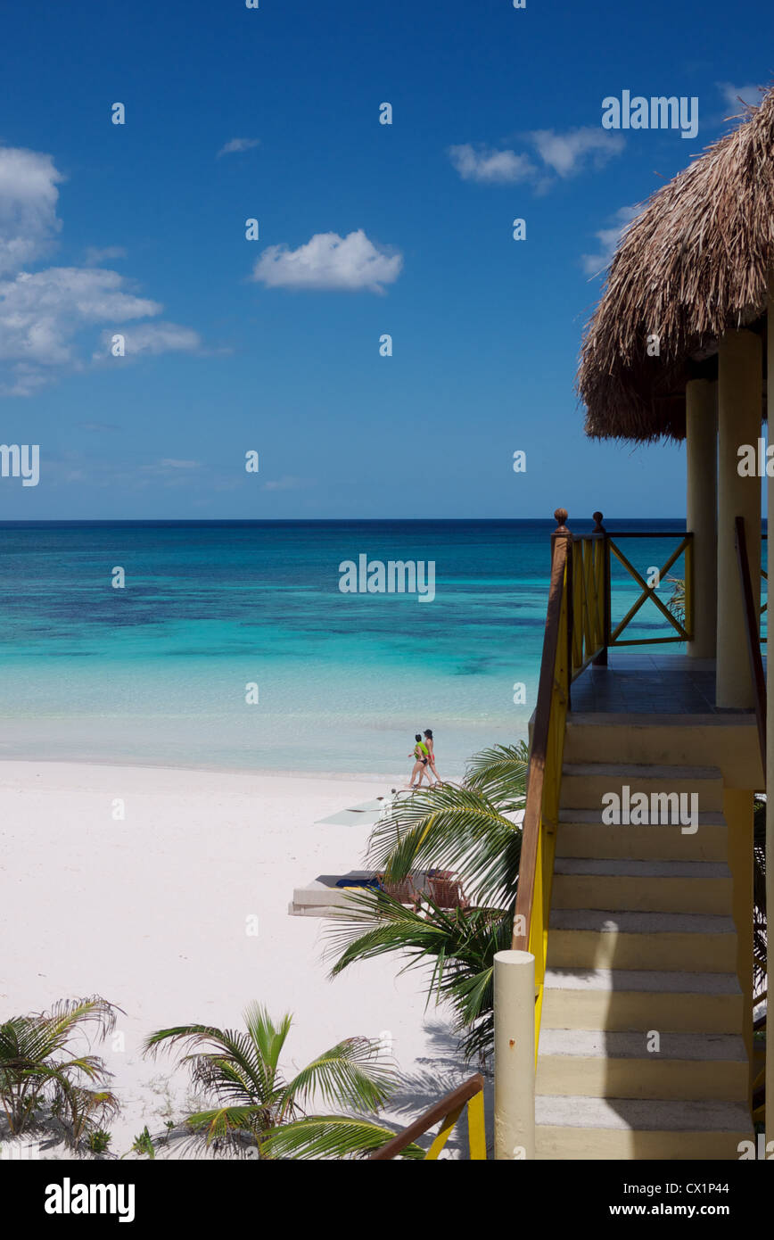 Tulum Mexico Beach Stock Photo - Alamy