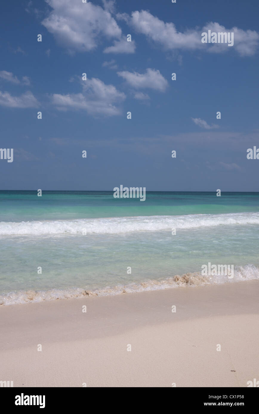 Tulum Mexico Beach Stock Photo - Alamy