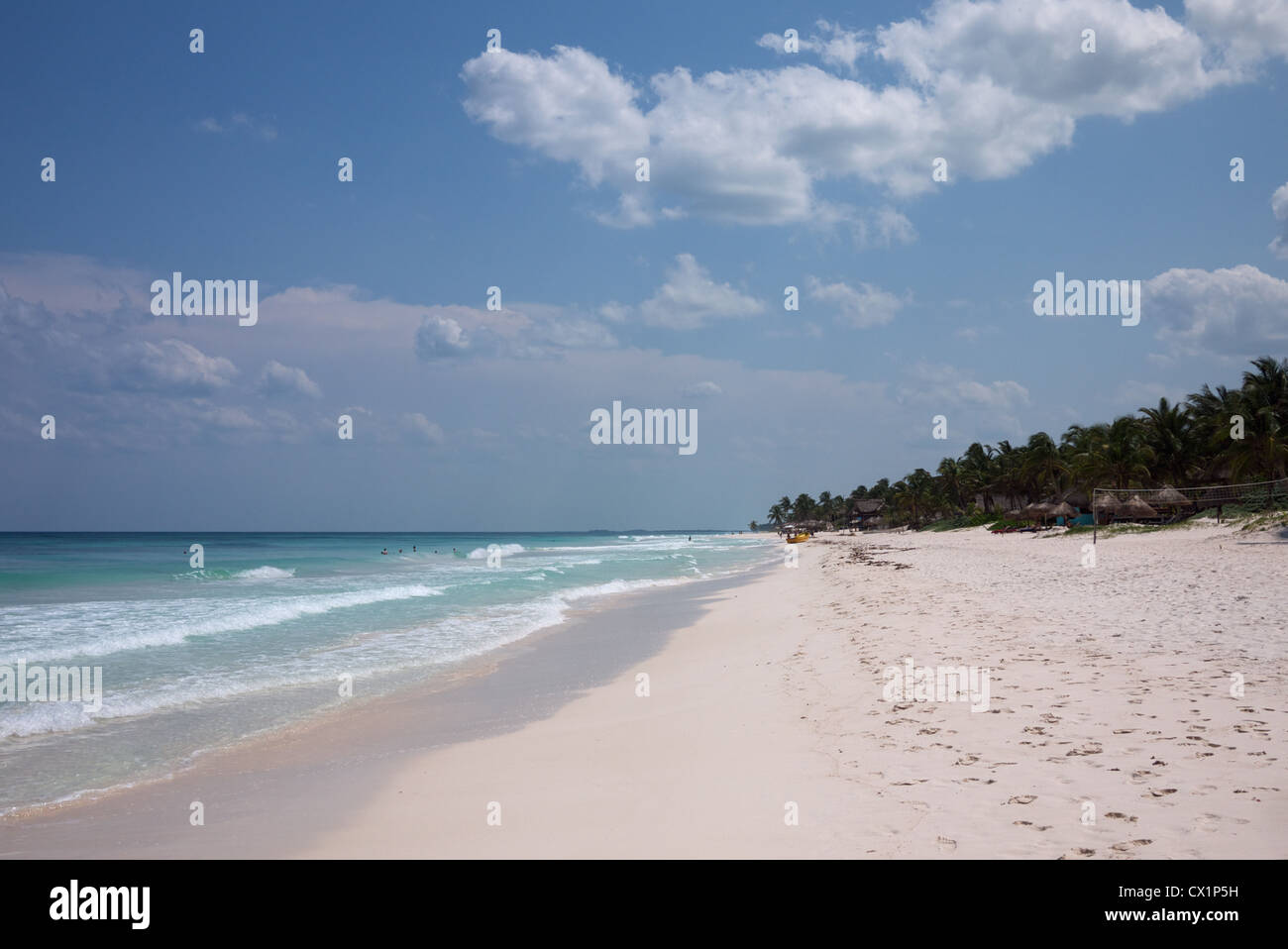 Tulum Mexico Beach Stock Photo - Alamy