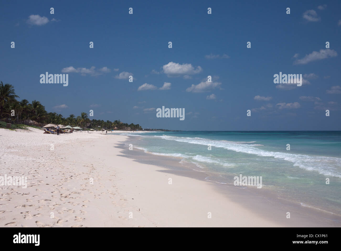 Tulum Mexico Beach Stock Photo - Alamy