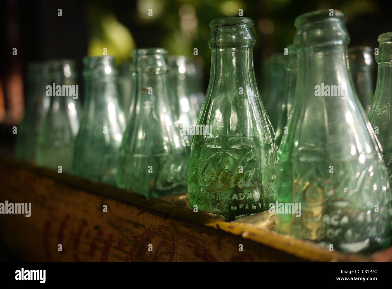 Old coca cola bottles hi-res stock photography and images - Alamy