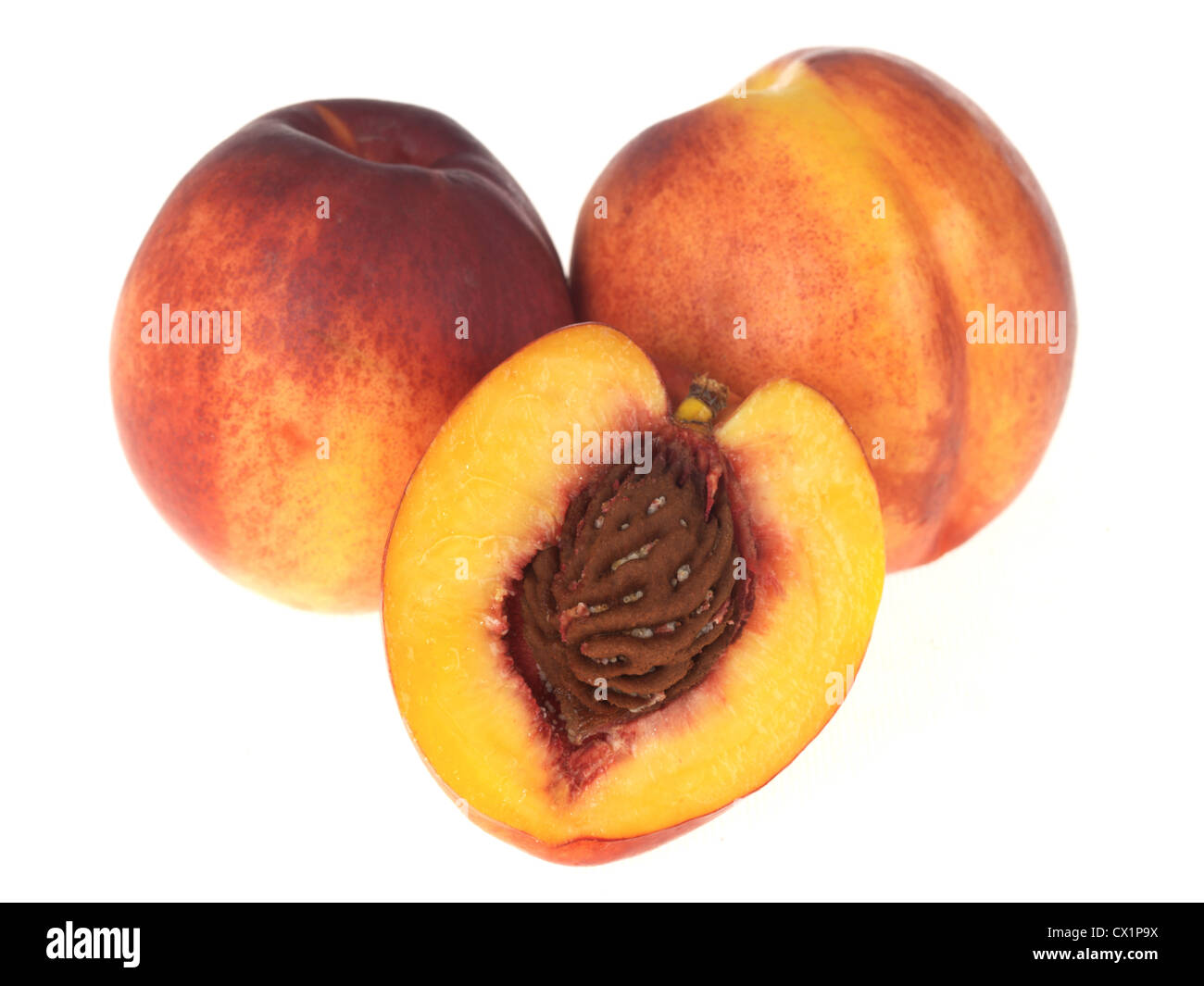 Nectarines flesh hi-res stock photography and images - Alamy