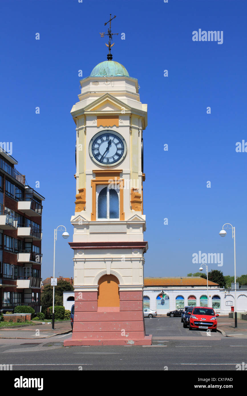 Bexhill-on-Sea, Clock Tower, East Sussex, England UK Stock Photo - Alamy