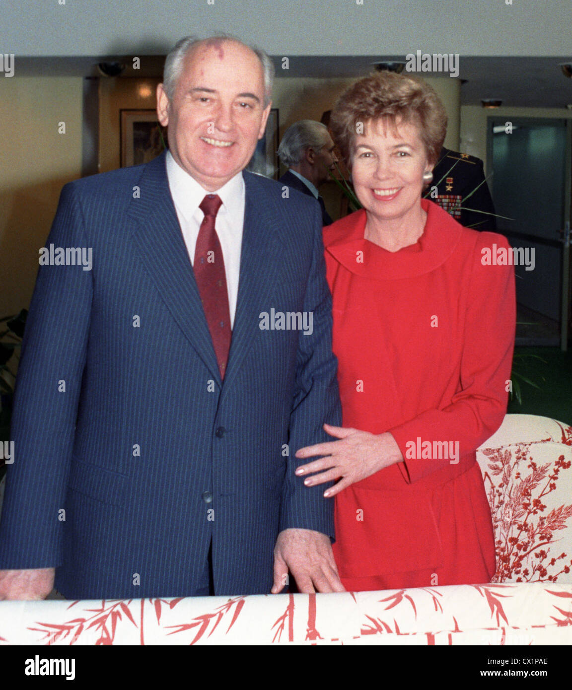 With His Wife Raisa High Resolution Stock Photography and Images - Alamy