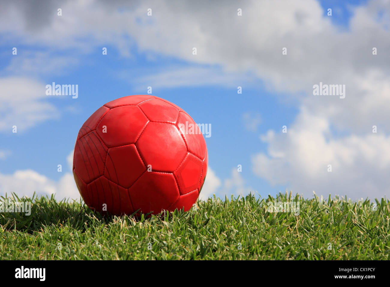 World cup football ball on grass hi-res stock photography and images ...