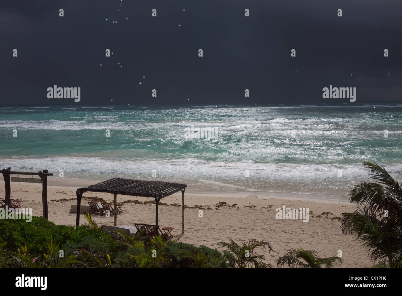 Tulum Mexico Beach Stock Photo - Alamy