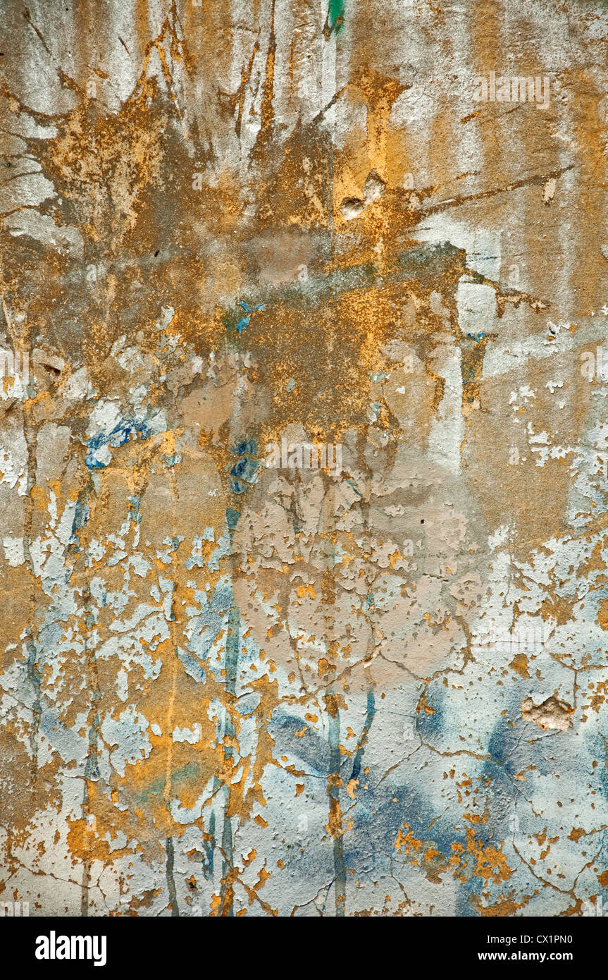 Old grunge obsolete wall, background texture image Stock Photo - Alamy