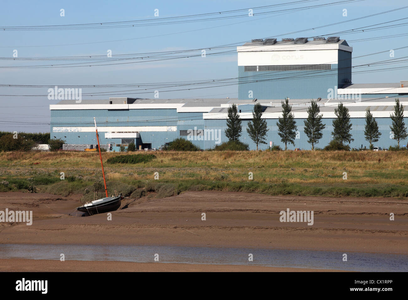 Tata Steel ( ex Corus) plant at Connah's Quay North Wales UK Stock ...