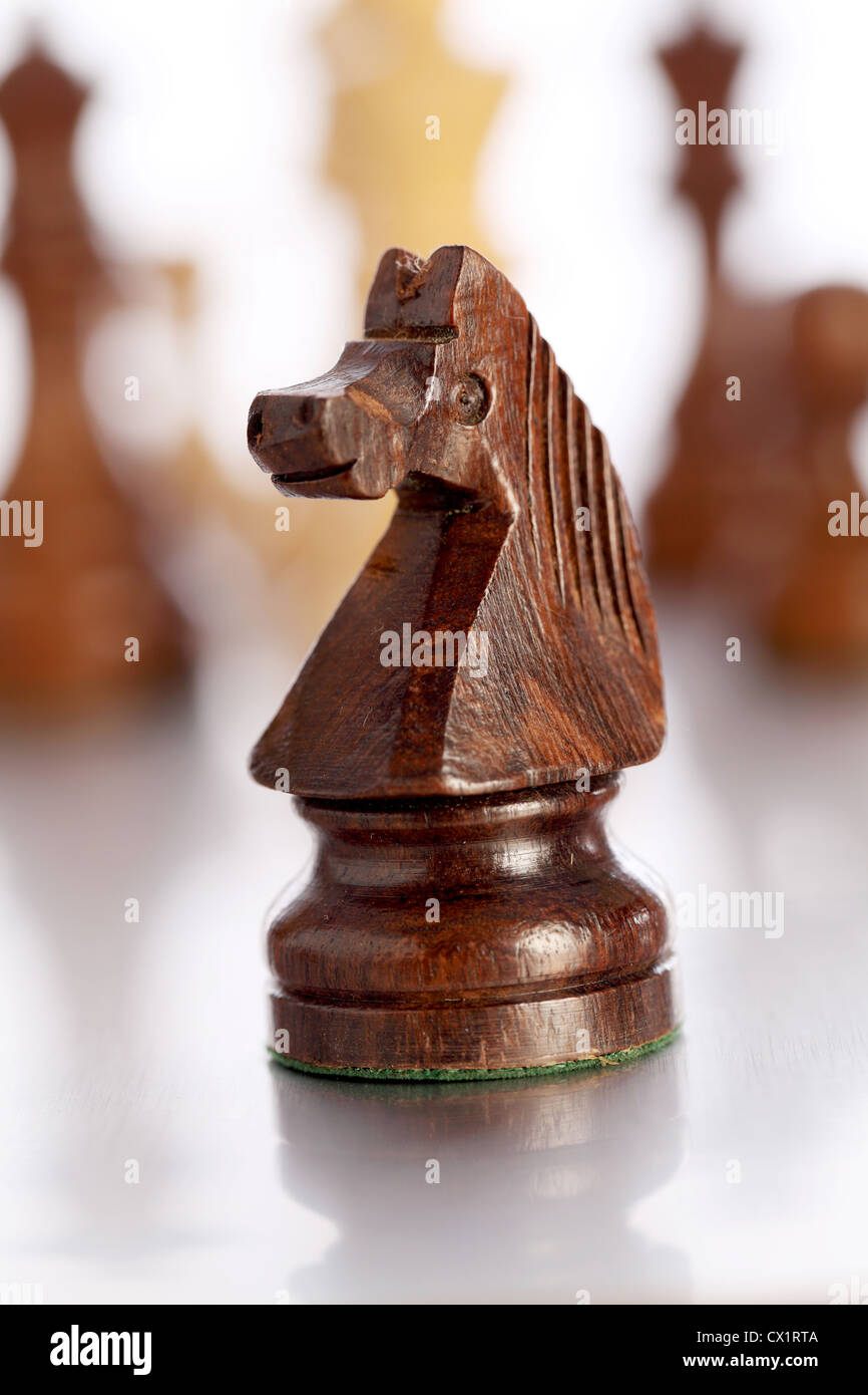 Knight on chess hi-res stock photography and images - Alamy