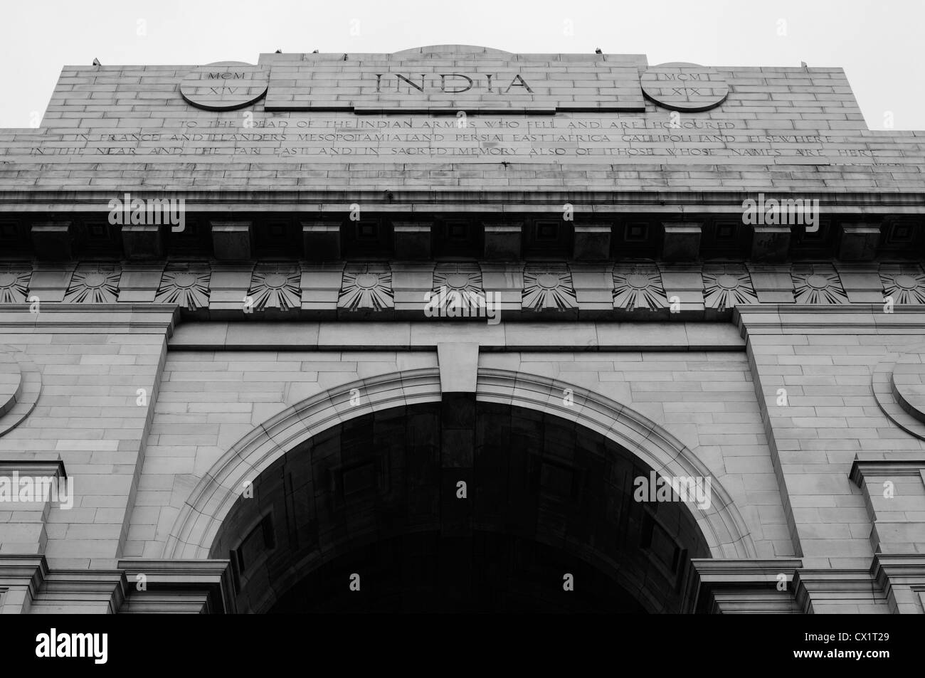 India gate Black and White Stock Photos & Images - Alamy
