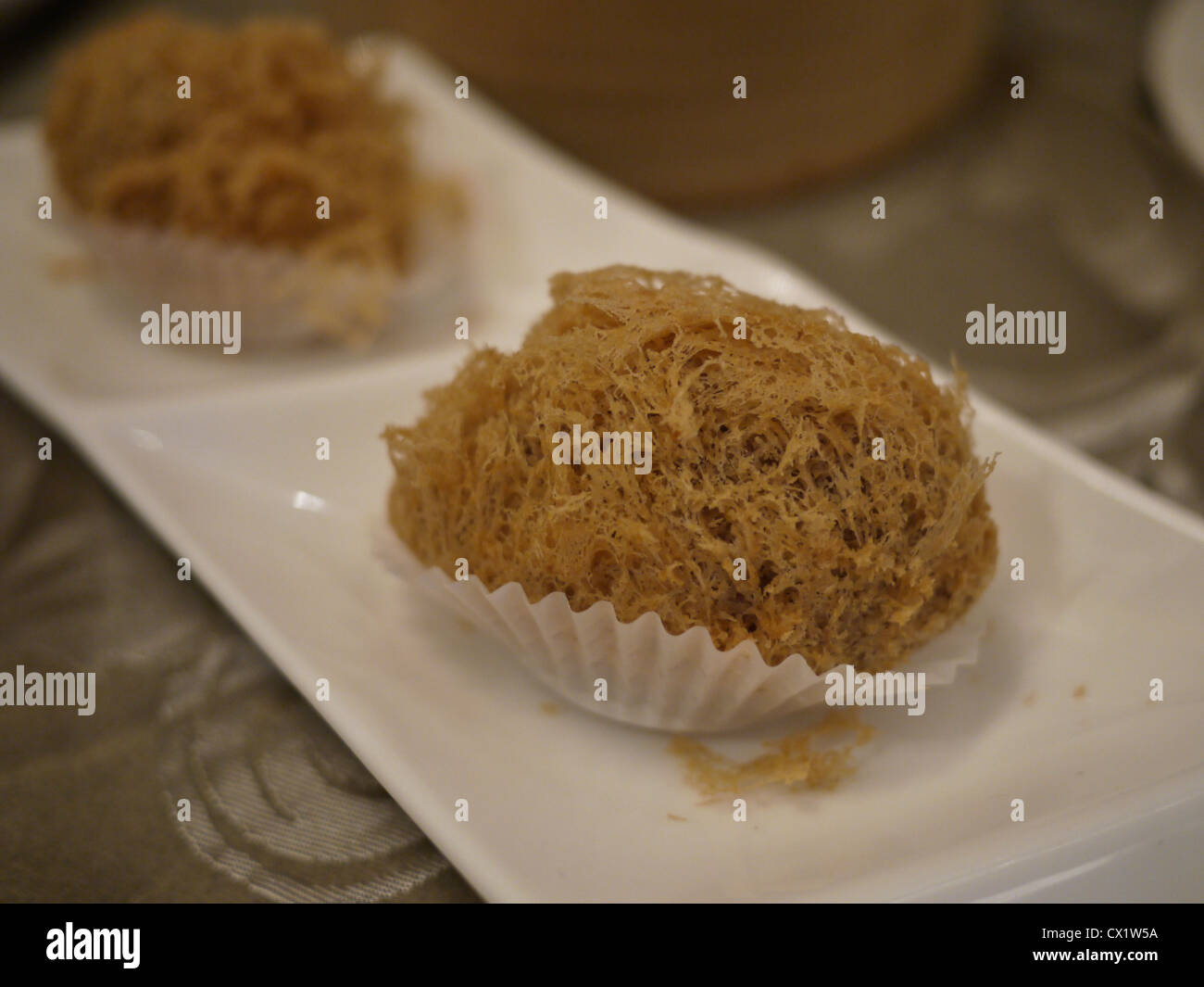fried taro dim sum chinese restaurant Stock Photo - Alamy