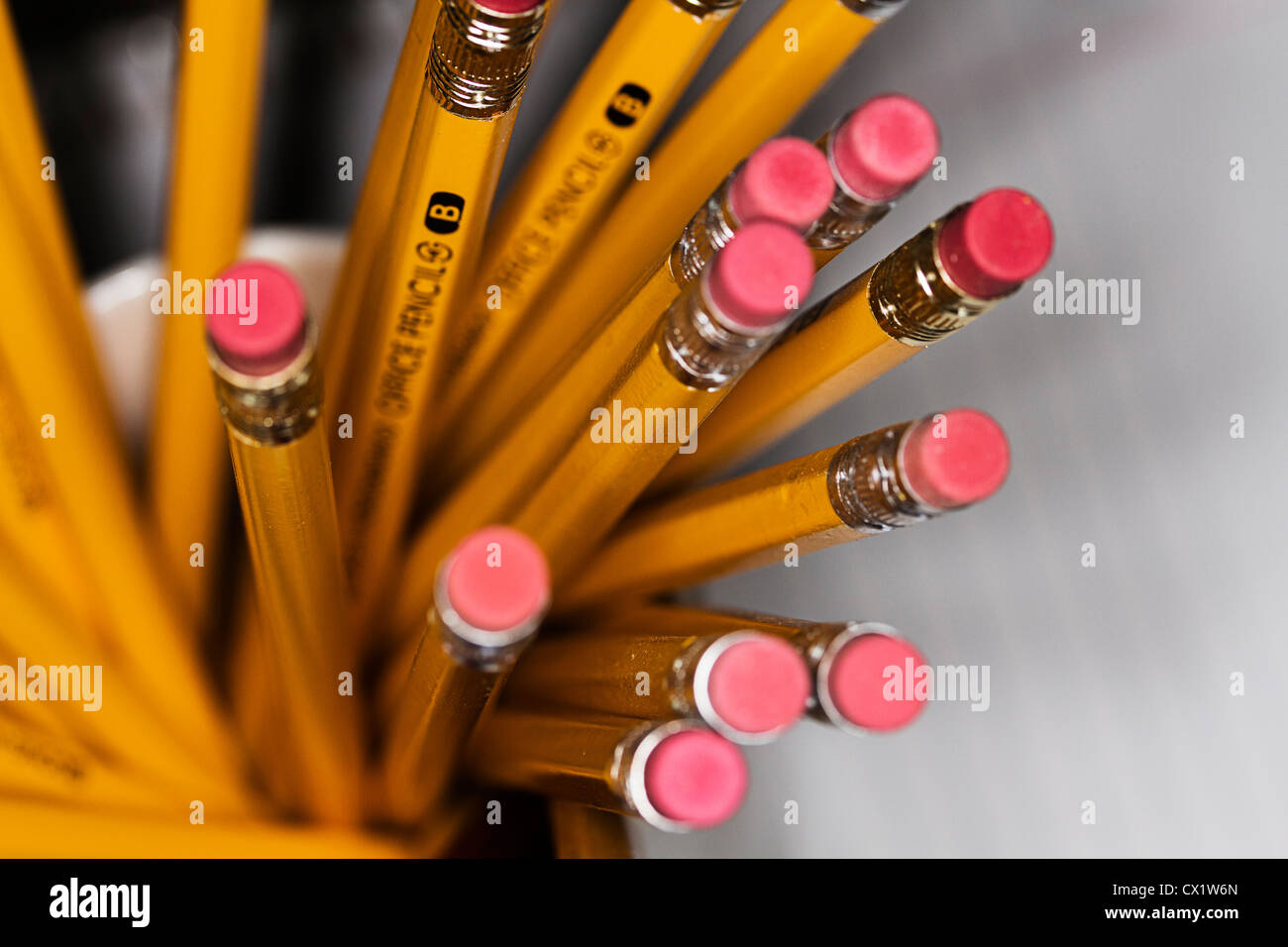 pencil and paper Stock Photo - Alamy