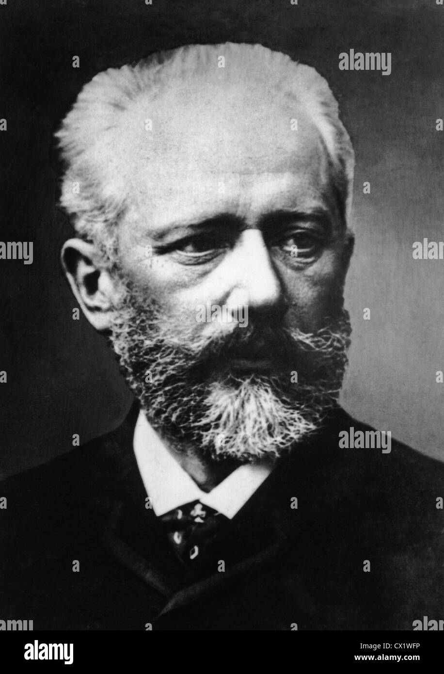 Russian Composer Pyotr Tchaikovsky High Resolution Stock Photography ...