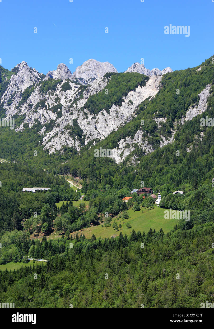 Alpine border hi-res stock photography and images - Alamy