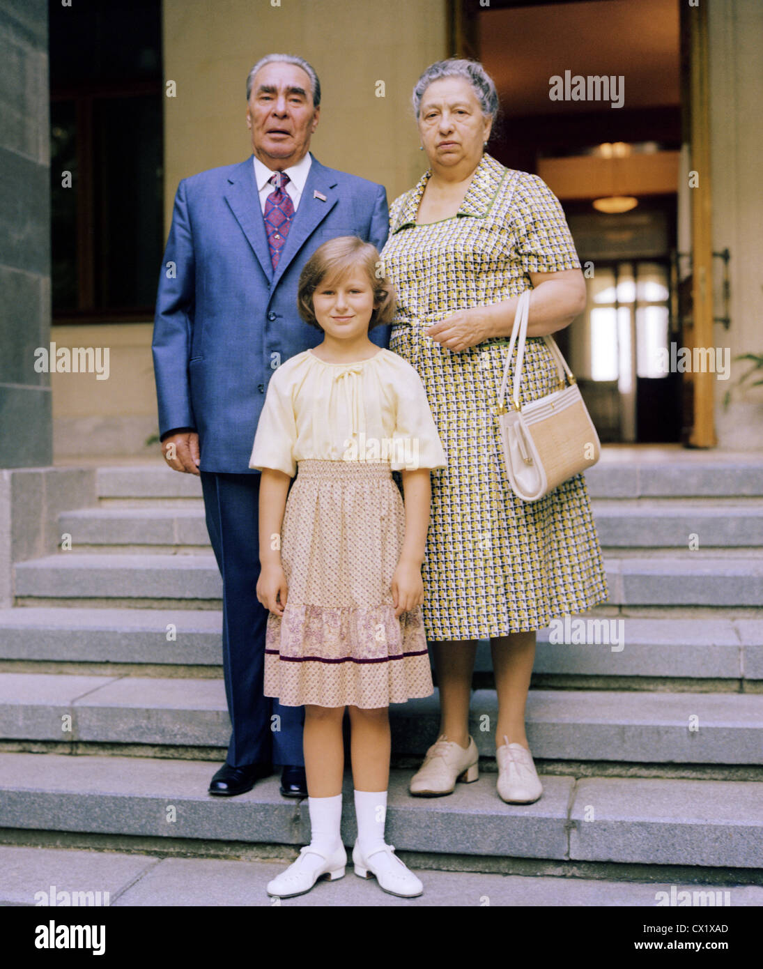 Leonid Brezhnev With Wife High Resolution Stock Photography and Images ...