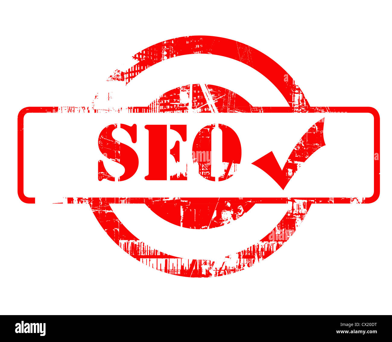 SEO approved red stamp red stamp with copy space isolated on white ...