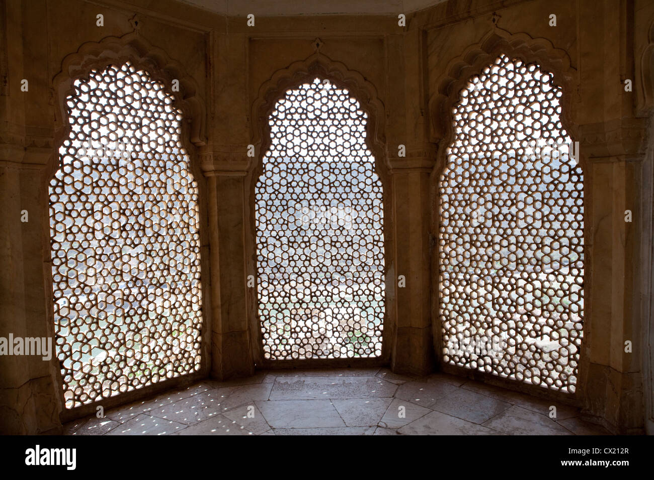 Interior amber fort jaipur rajasthan hi-res stock photography and ...