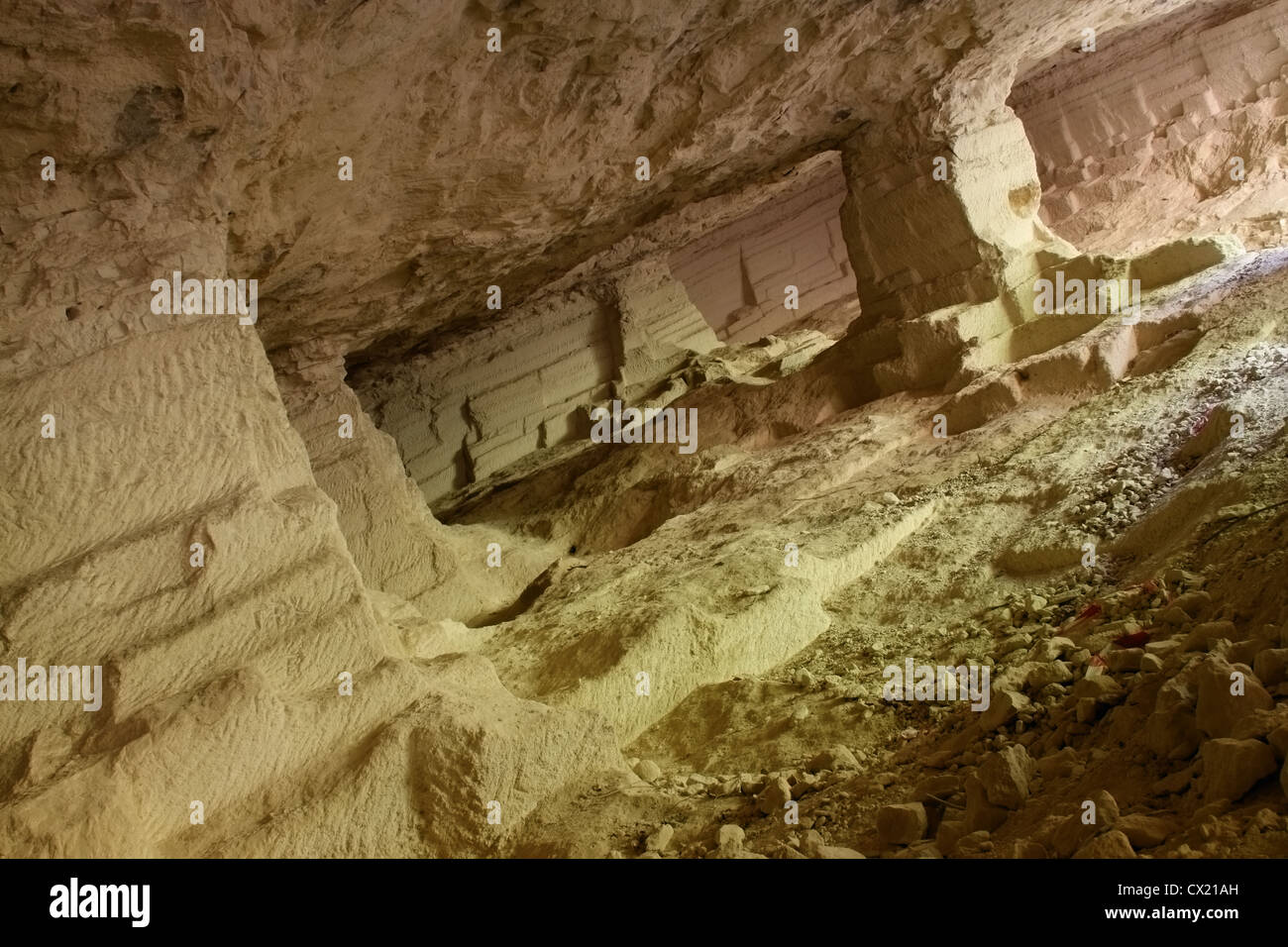 White quarry (Beli majdan on serbian) is old abandoned marl mine on ...