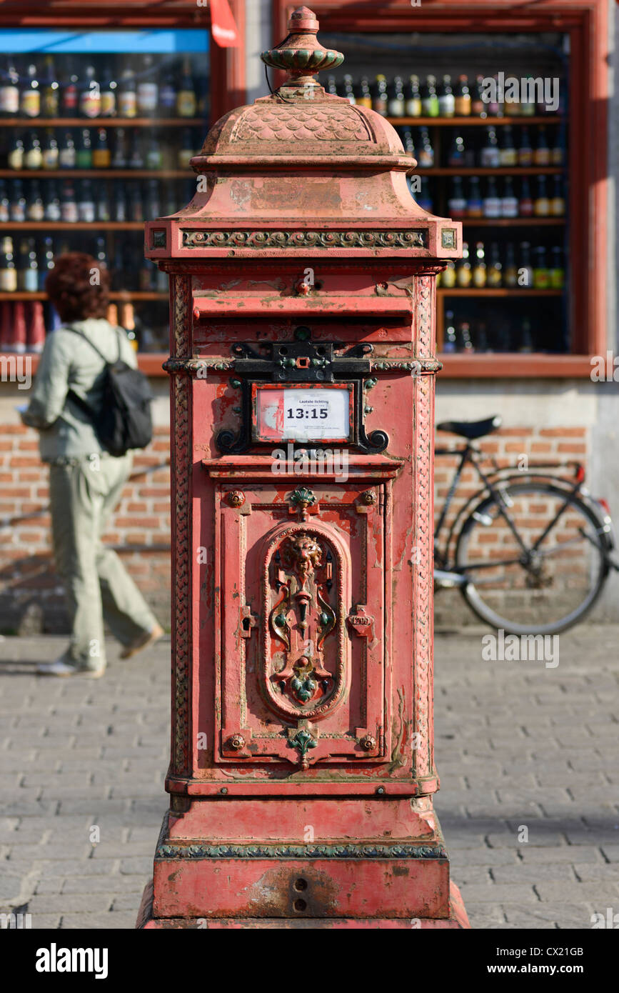 Belgian post box hi-res stock photography and images - Alamy