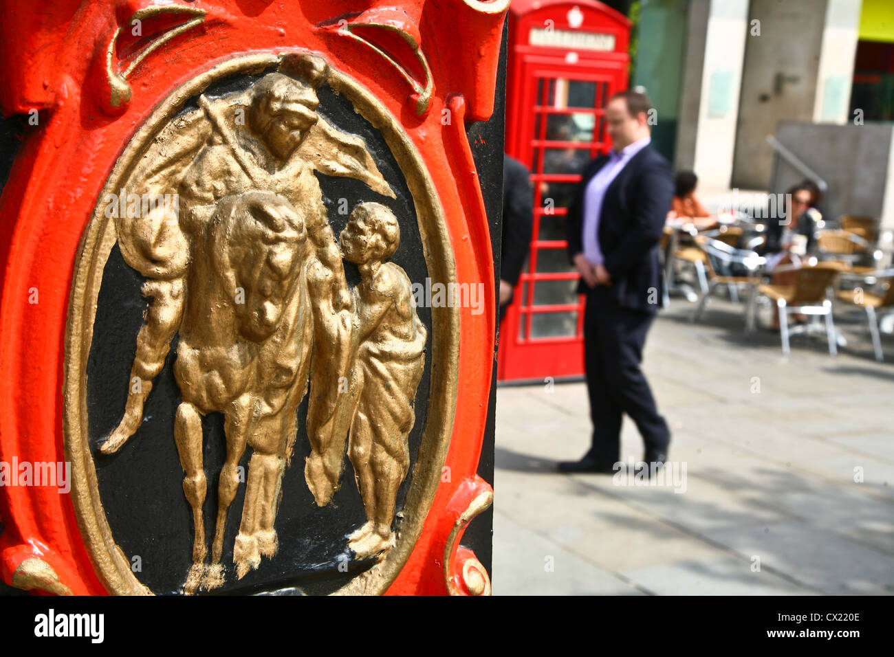 Phone box sculpture hi-res stock photography and images - Alamy