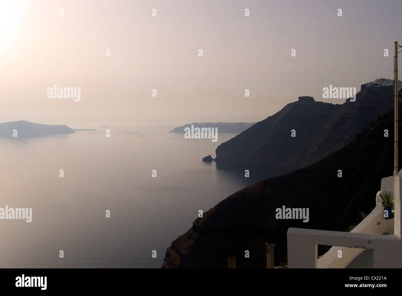 Greece, Santorini, landscape Stock Photo - Alamy