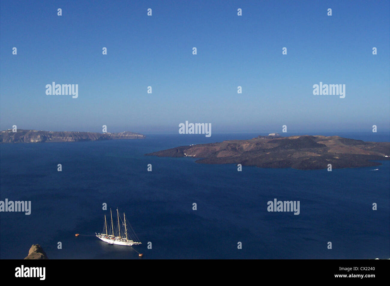 Greece, Santorini, landscape Stock Photo - Alamy