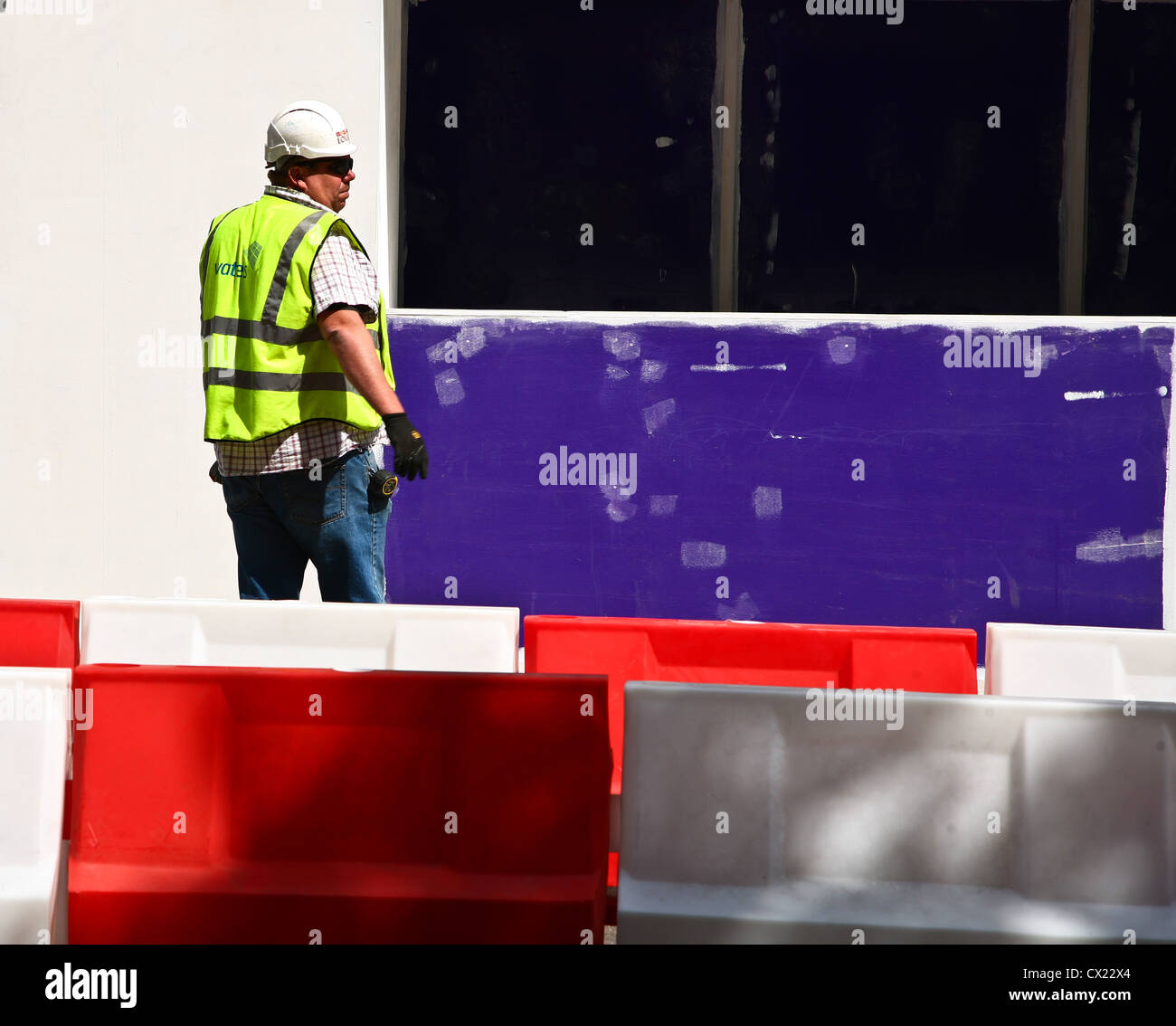 Pedestrian in a street and working place Stock Photo - Alamy