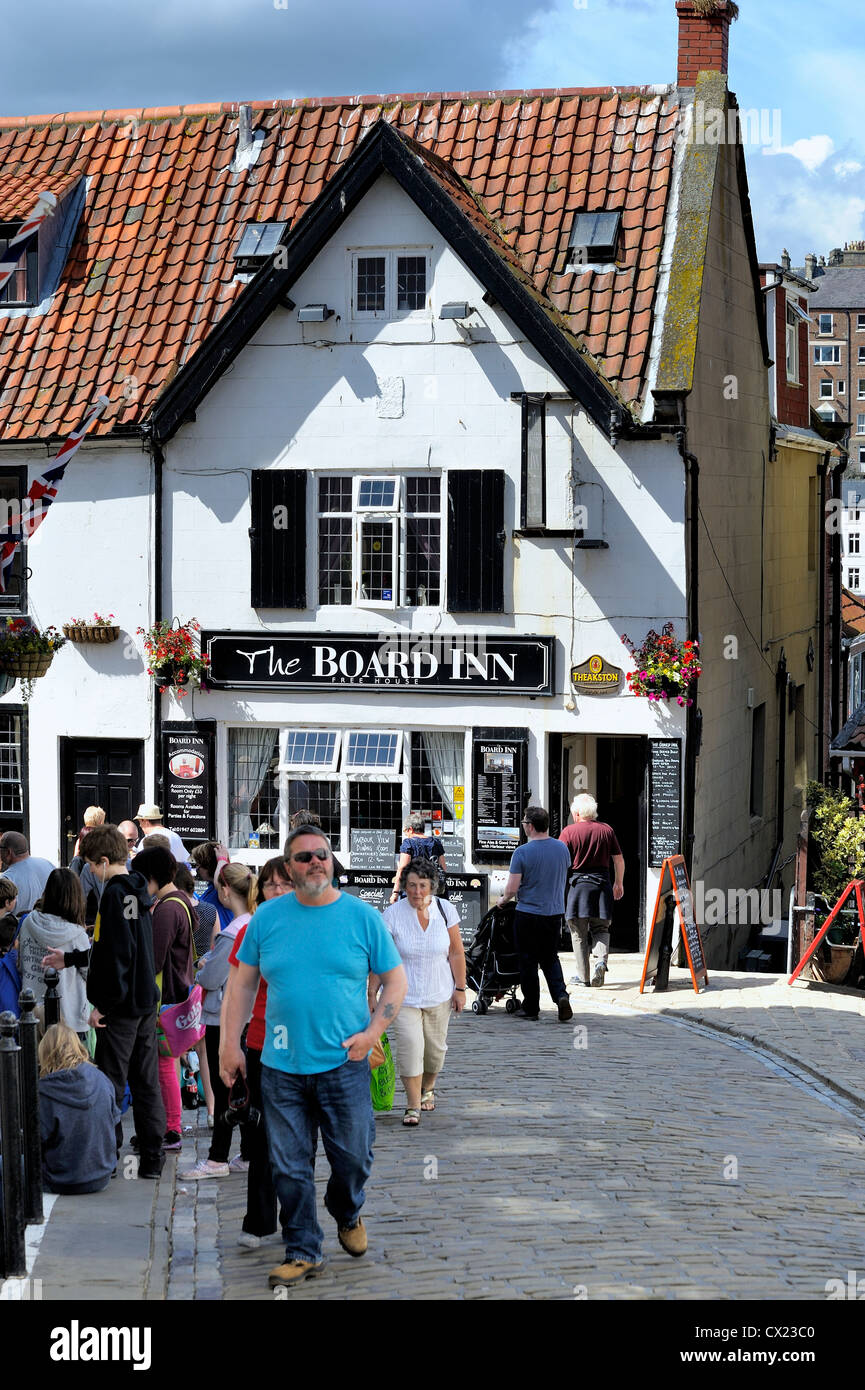 the board inn public house whitby north yorkshire england uk Stock ...