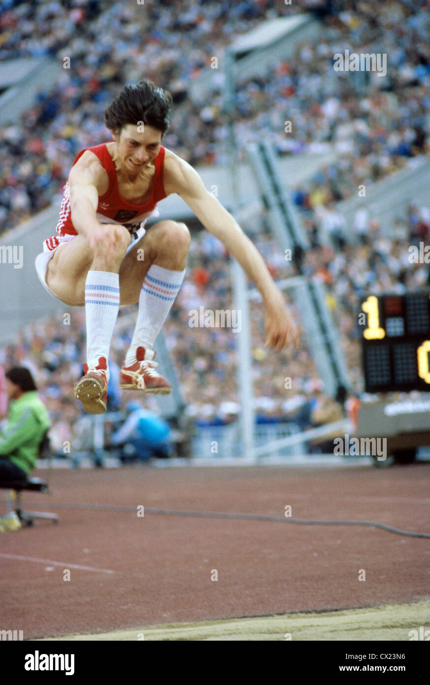 Olympics Triple Jump High Resolution Stock Photography and Images - Alamy