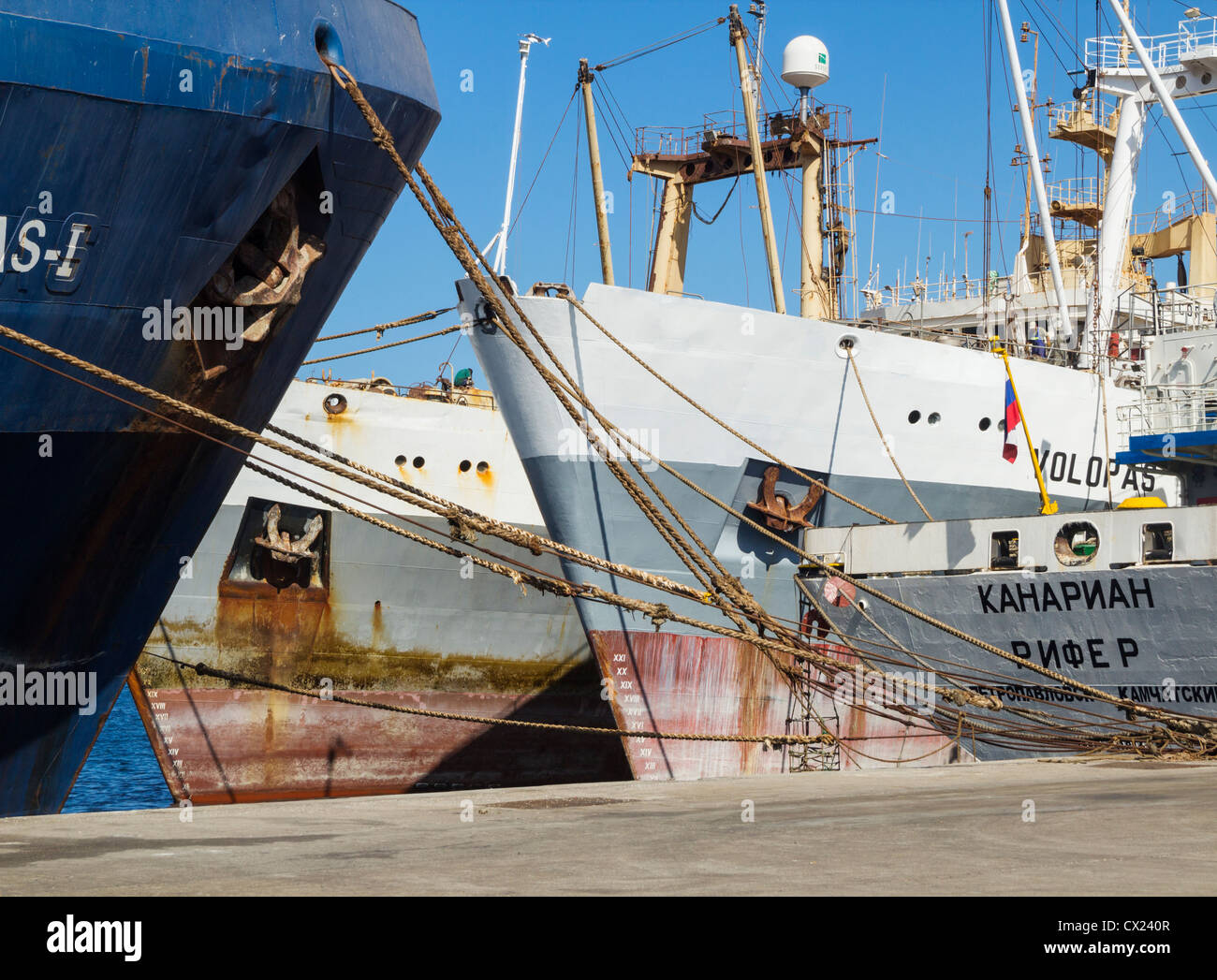 Russian fishing ship trawler trawlers hi-res stock photography and ...