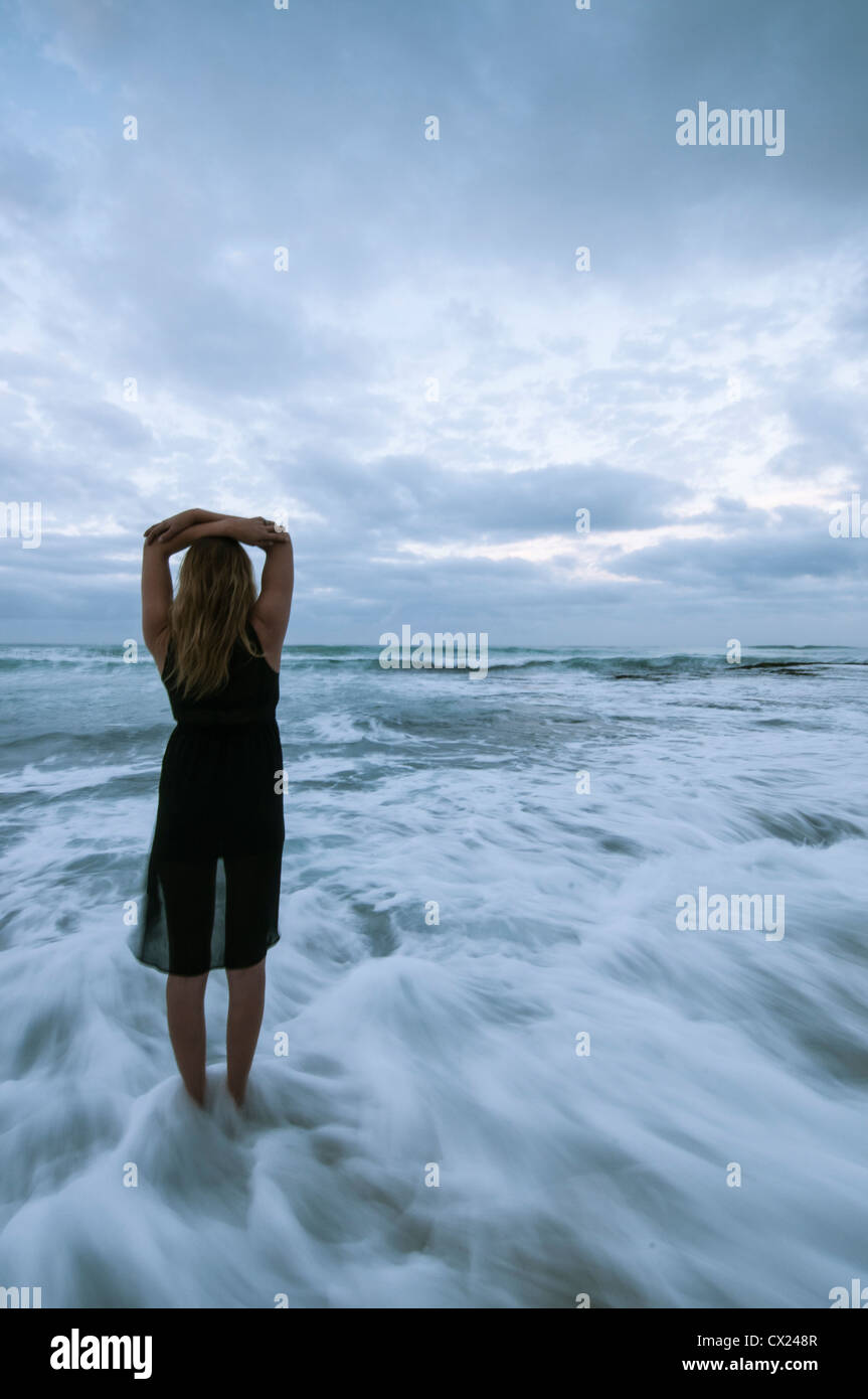 Slow motion girl High Resolution Stock Photography and Images - Alamy