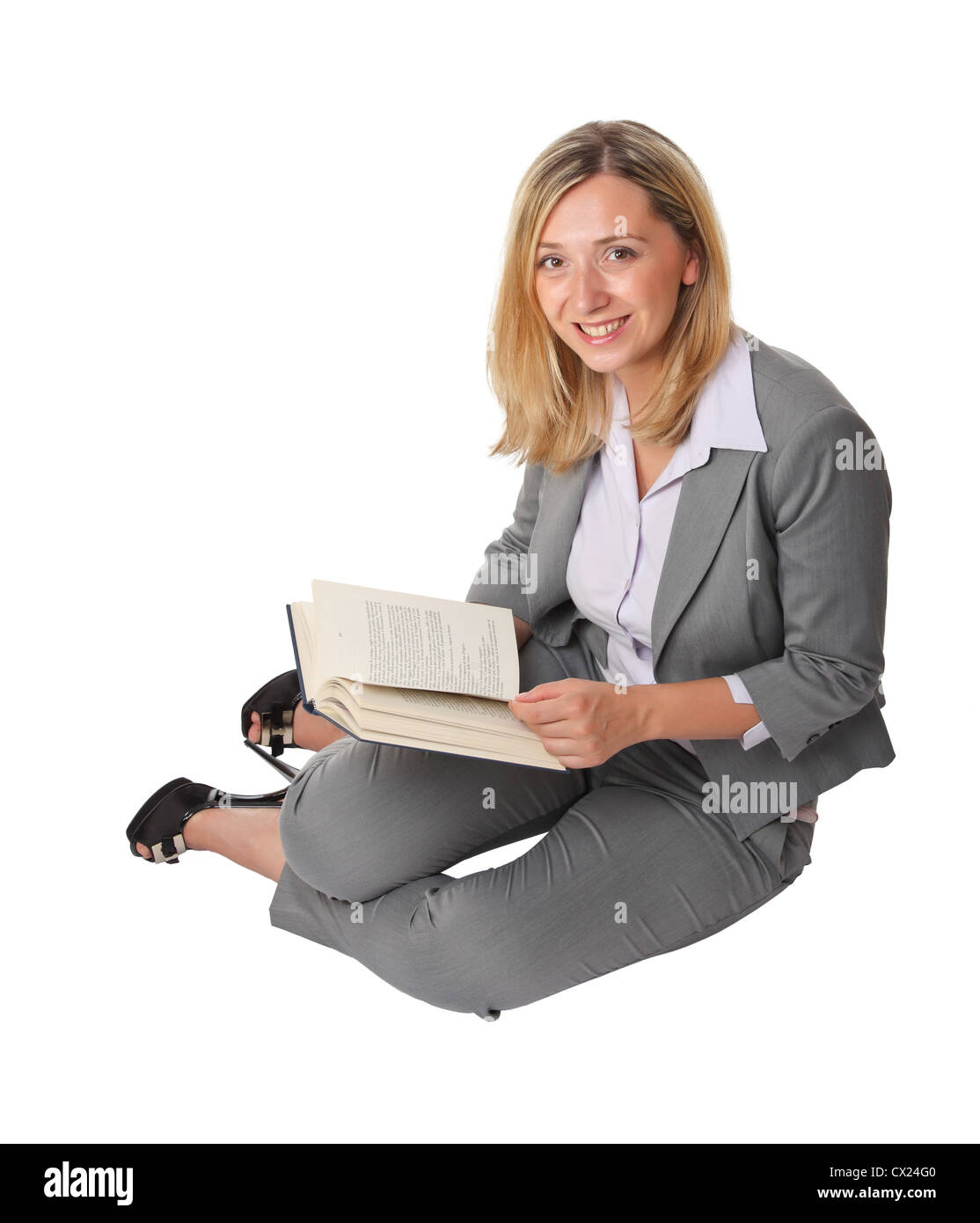 Student read book on Cut Out Stock Images & Pictures - Alamy