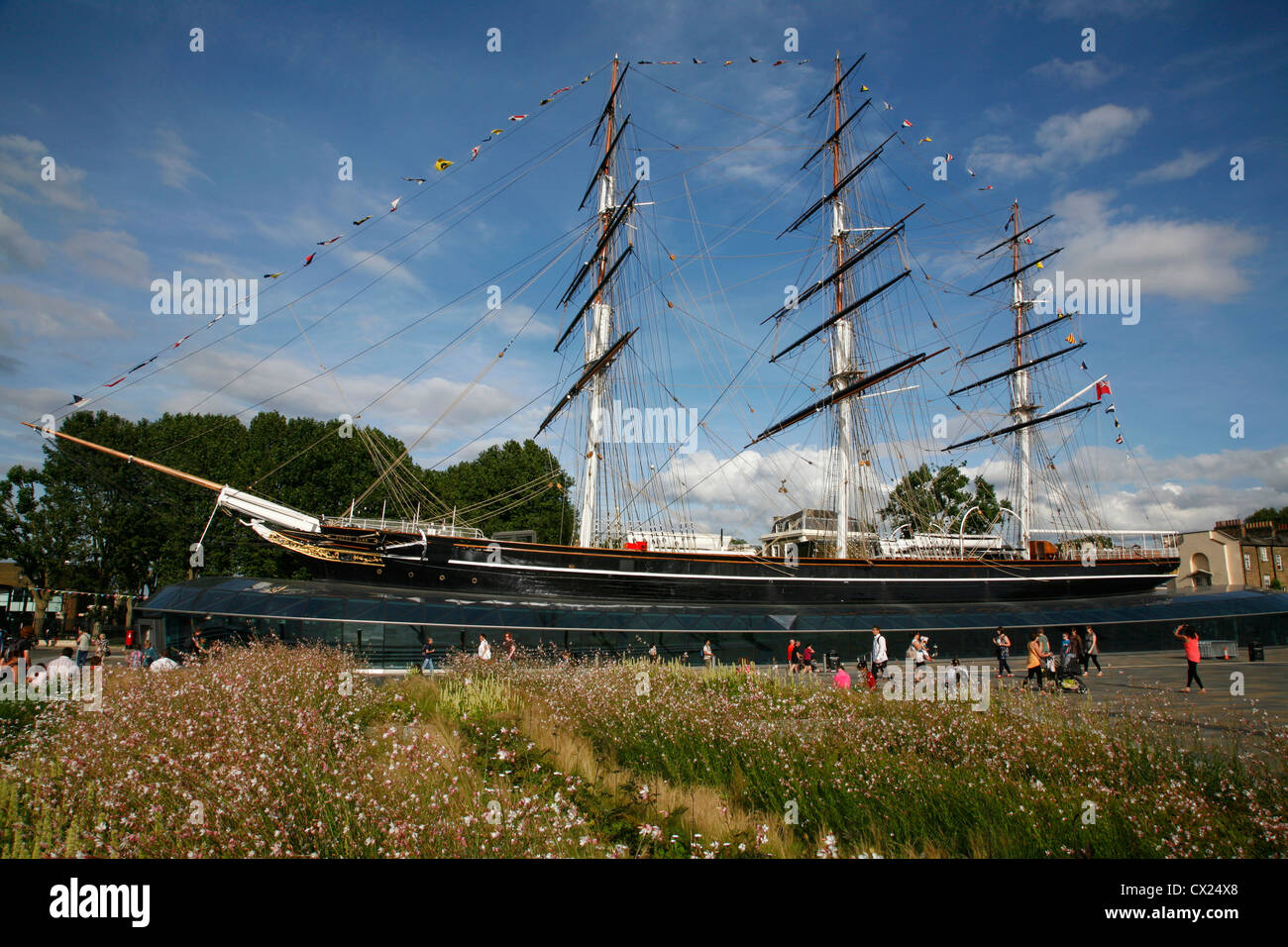 Cutty Sark ship at Greenwich, London, UK Stock Photo - Alamy