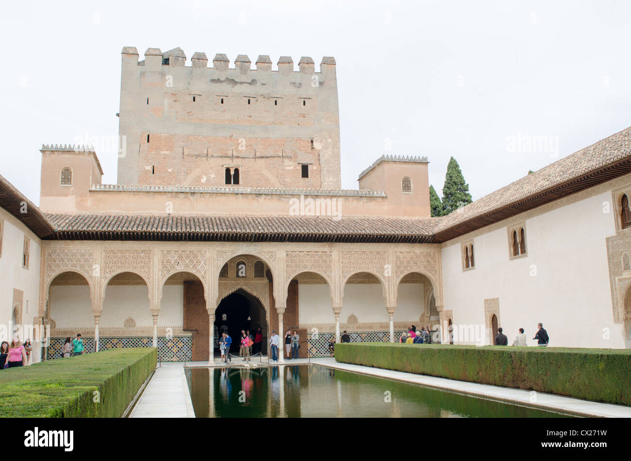 The Water Garden at the Alhambra Stock Photo - Alamy