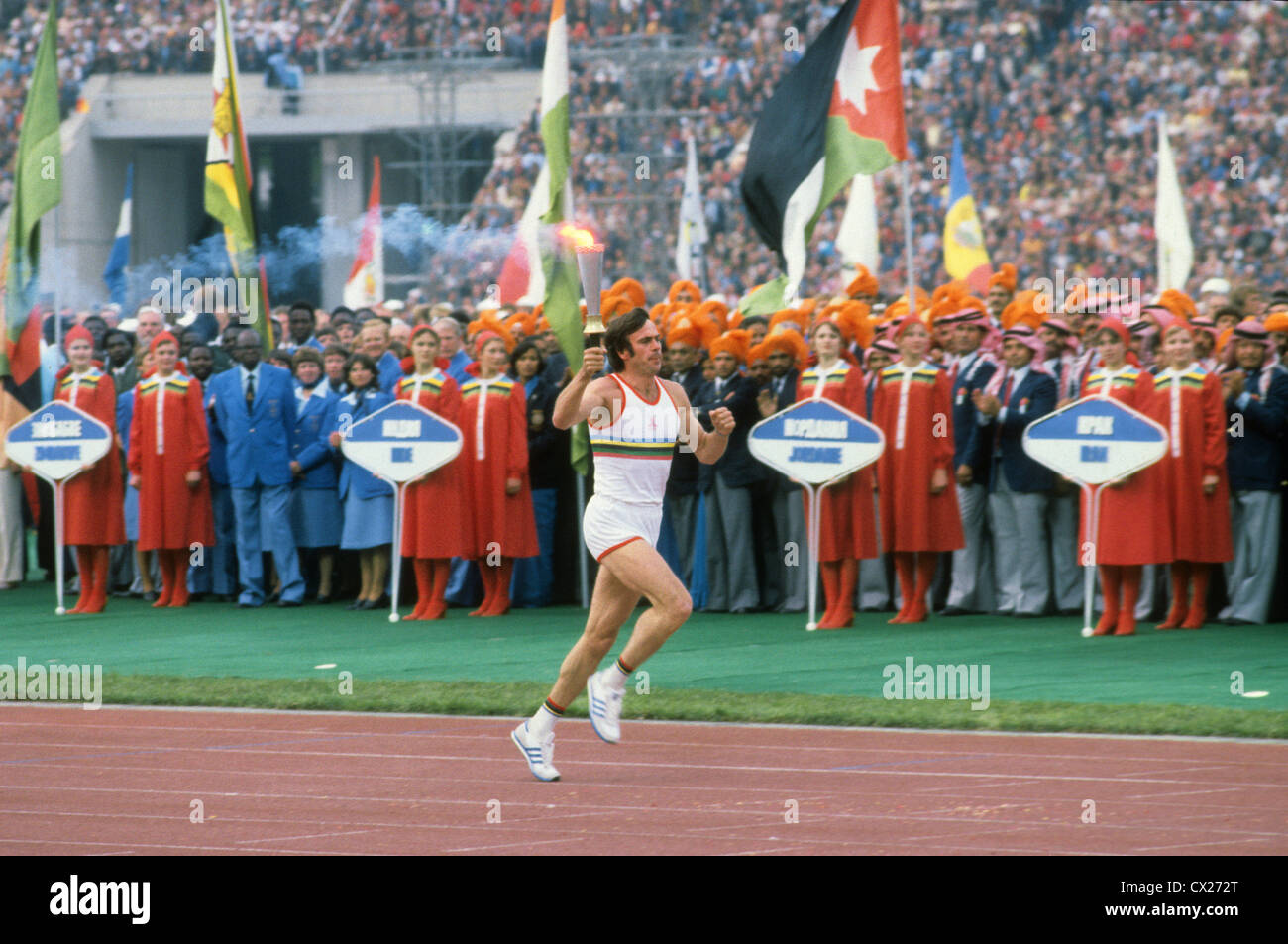 Moscow Olympics 1980 Opening High Resolution Stock Photography and ...