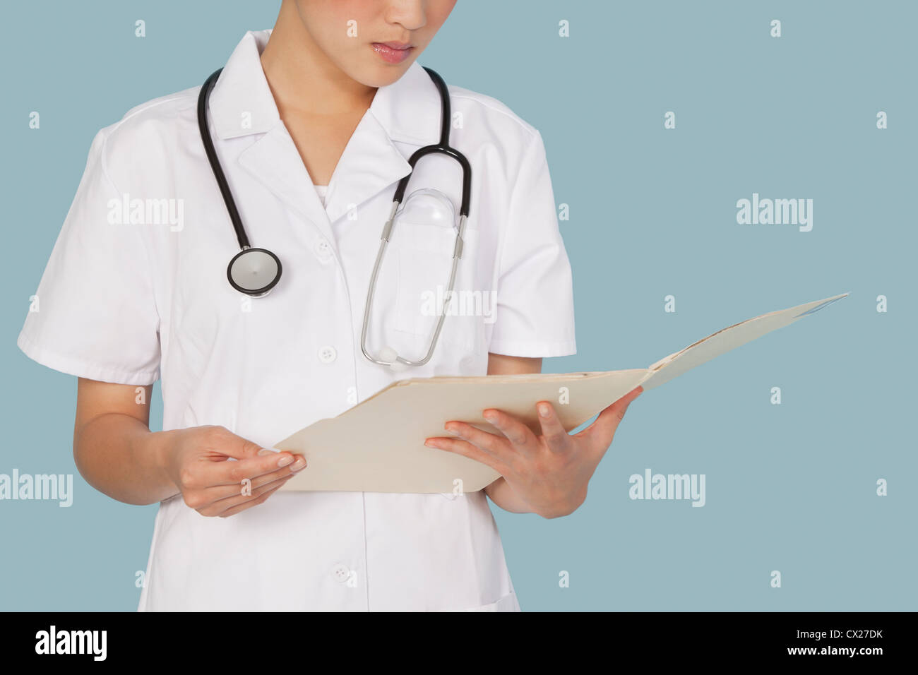 Midsection shot professional female doctor hi-res stock photography and ...