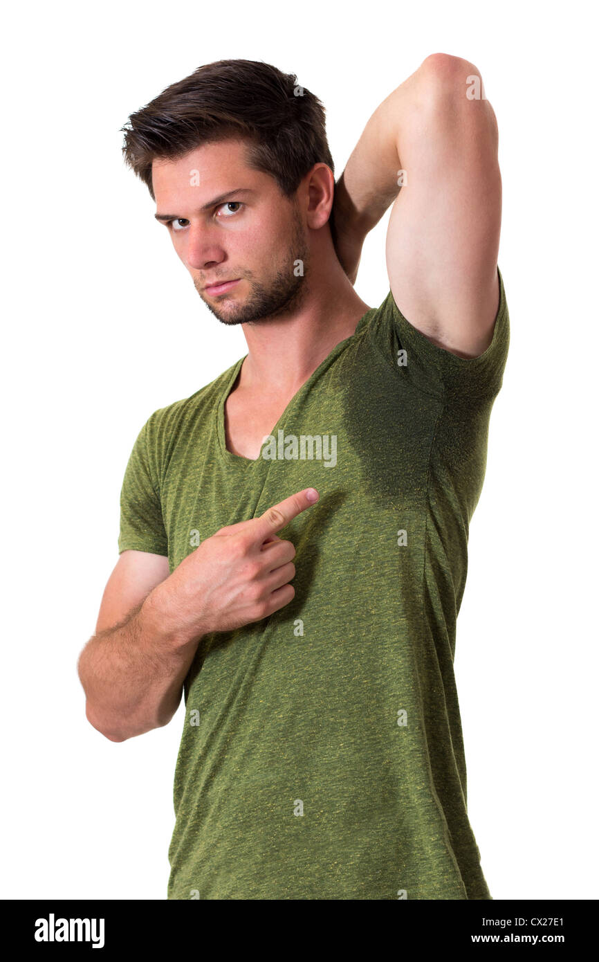 Sweaty arm pit hi-res stock photography and images - Alamy