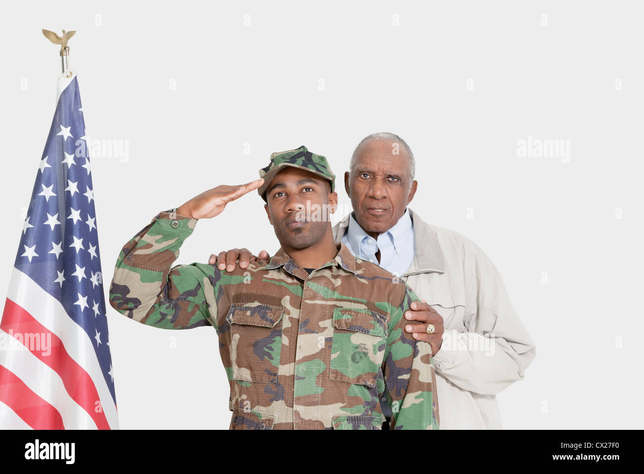 Father son marine outfit hi-res stock photography and images - Alamy