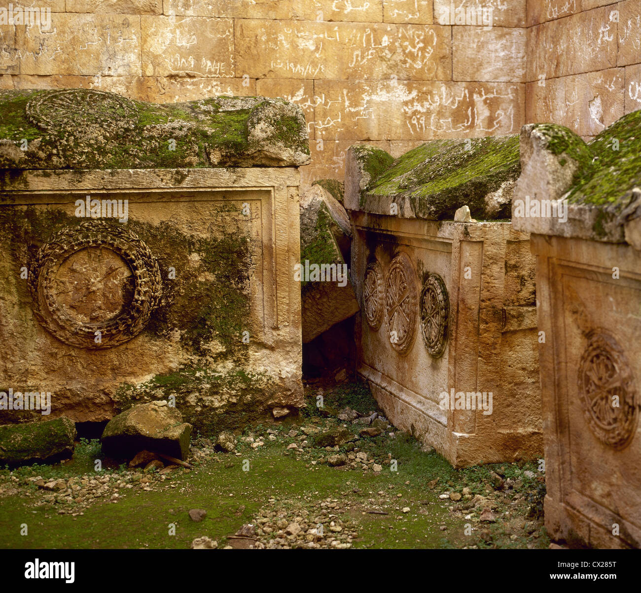 Byzantine Art. Syria. Al Bara (al-kafr). Dead Towns. A pyramid ...
