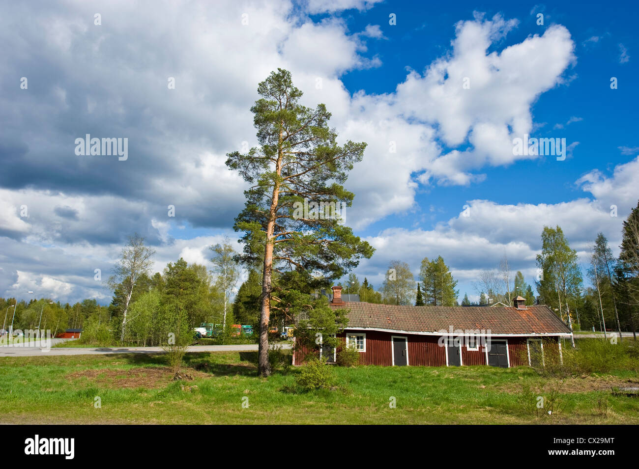 Jorn - a small community in Western Bothnia, Sweden Stock Photo - Alamy