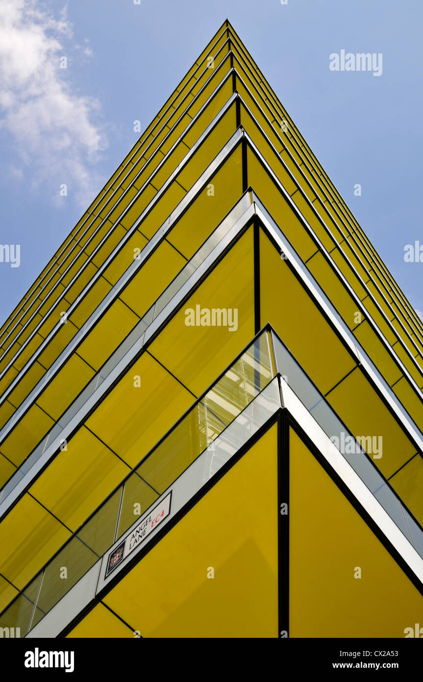 Office development, Angel Lane, London EC4, United Kingdom Stock Photo ...